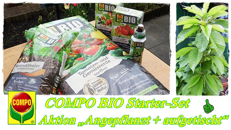 COMPO BIO,Gesunde Gemüse Obst Dünger,Gemüseerde torffrei im Test